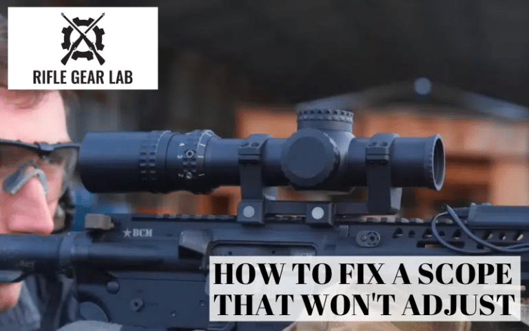 How to Fix a Scope That Won't Adjust [Step By Step]